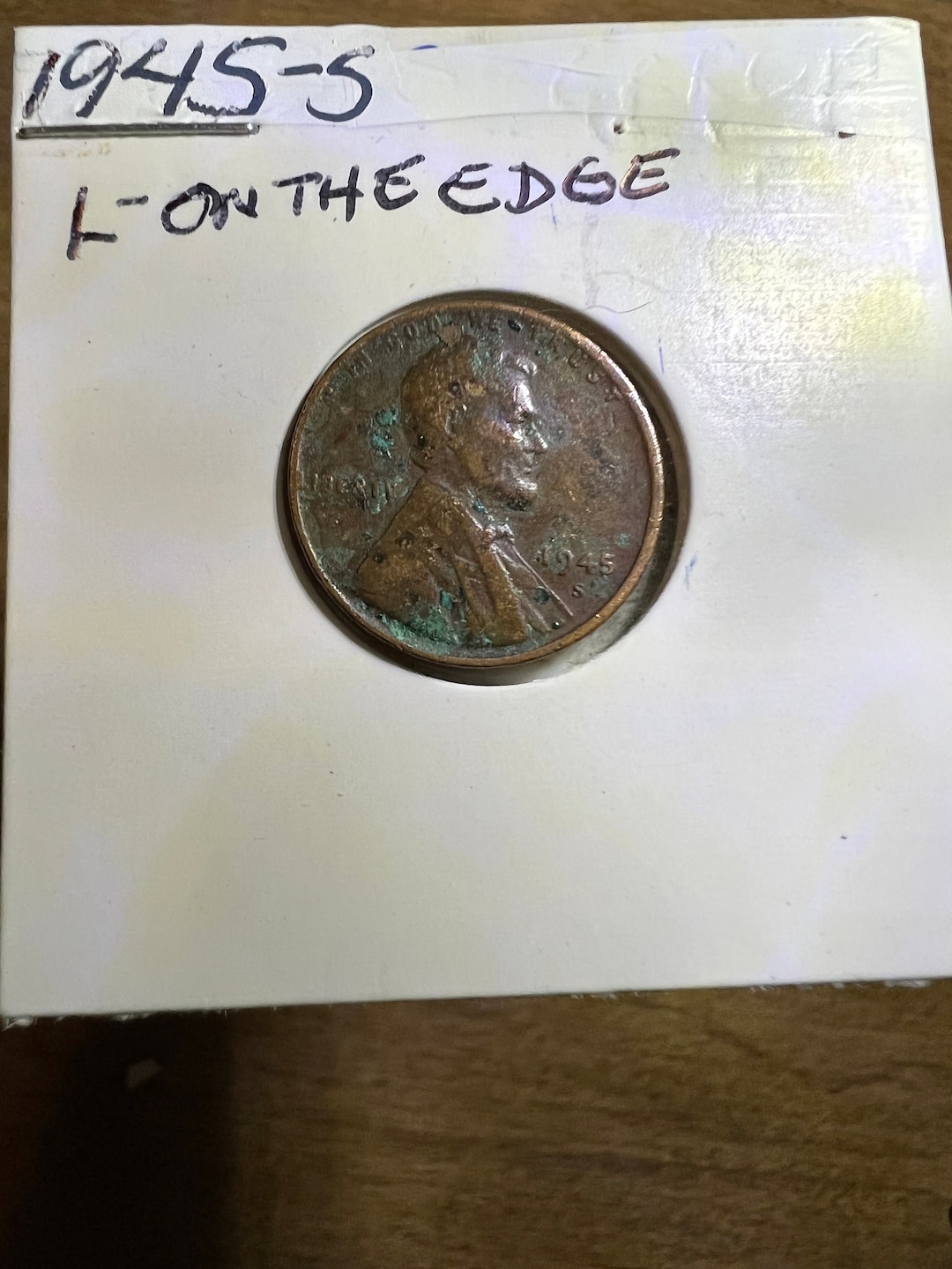 1945 S Penny Error Letter US Coin - Etsy