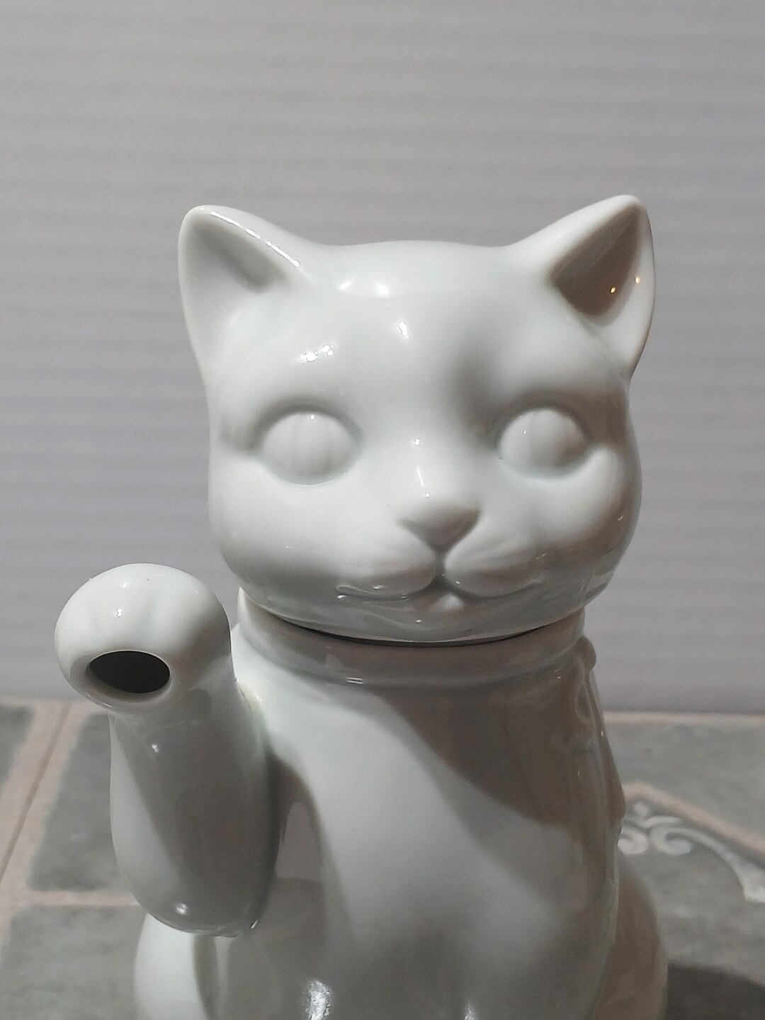 Vintage 70s Takahashi Fine Porcelain Hand Finished Cat Tea Pot - Etsy