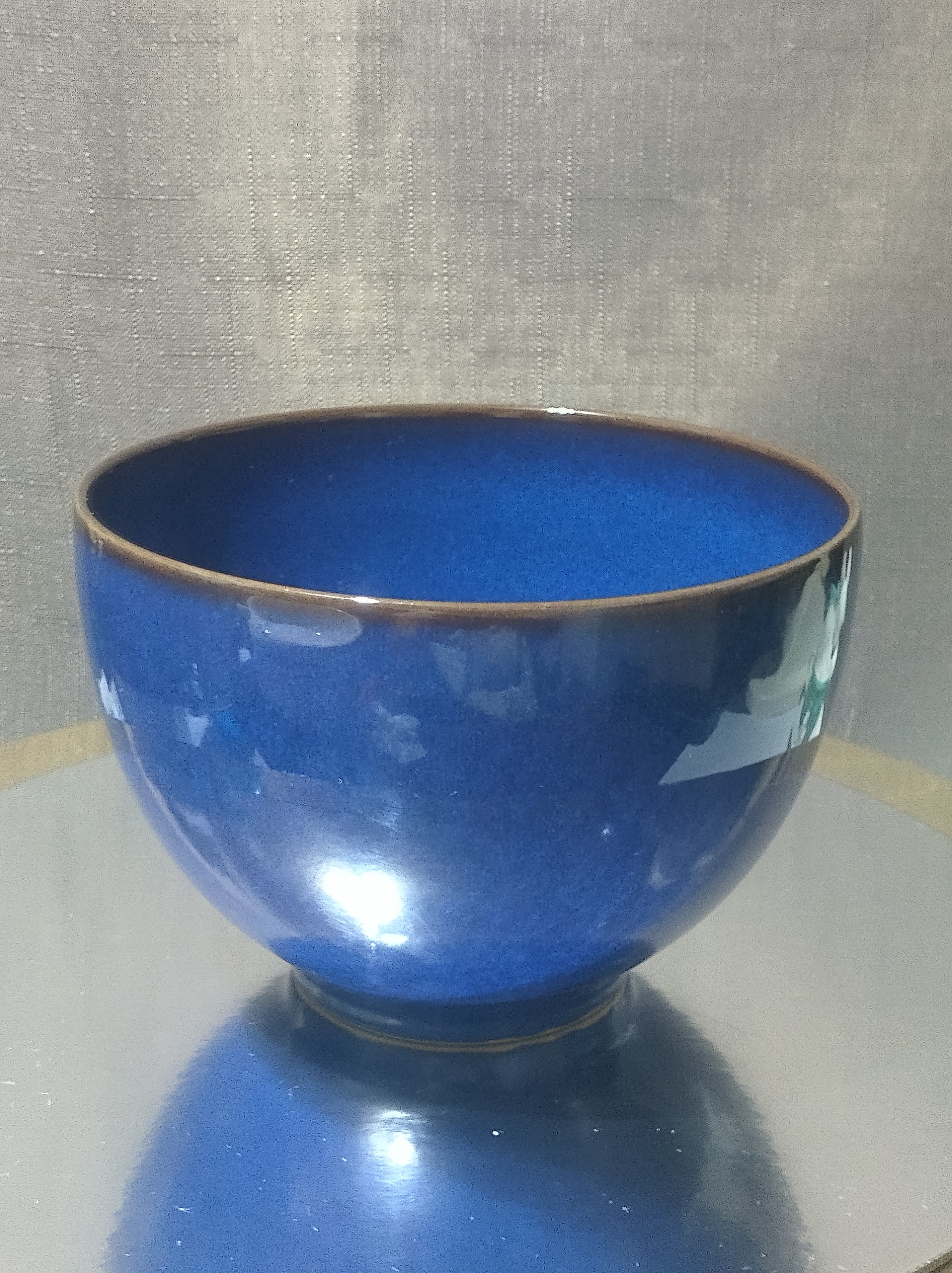 Cobalt Blue Imperial Pattern Denby Rice Noodle Bowl Made in - Etsy