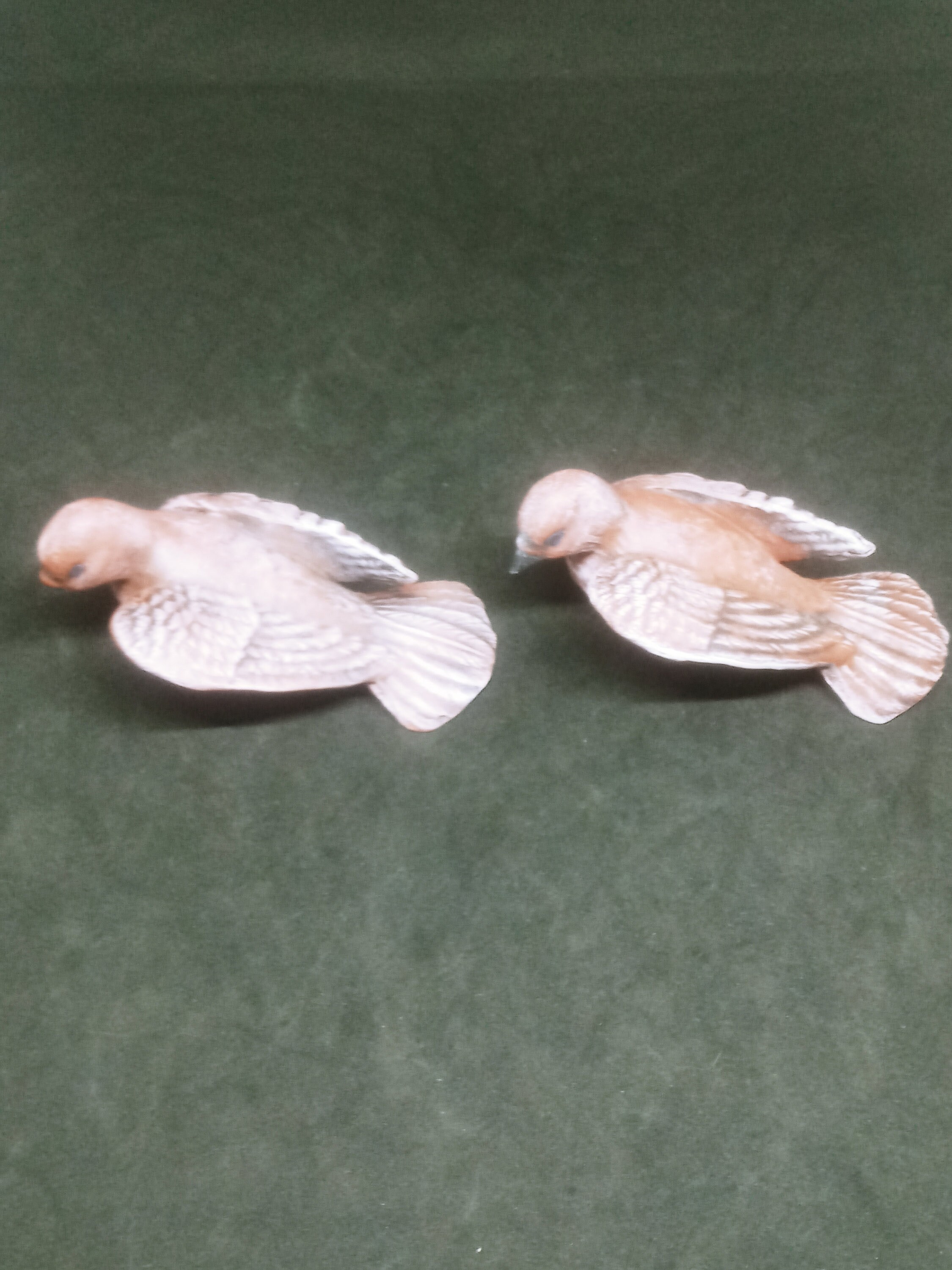 Two Turtle Dove Figurines - Etsy