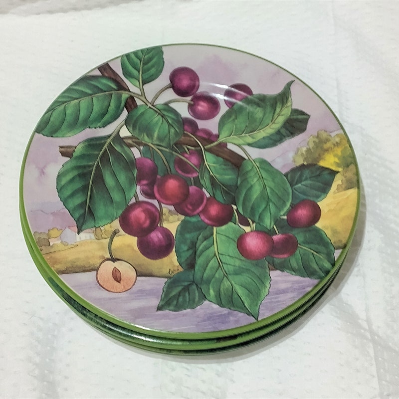 Fruit Pattern Plate - Etsy