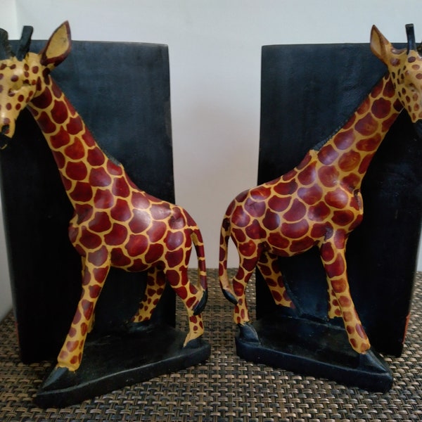 African Bookends - Etsy