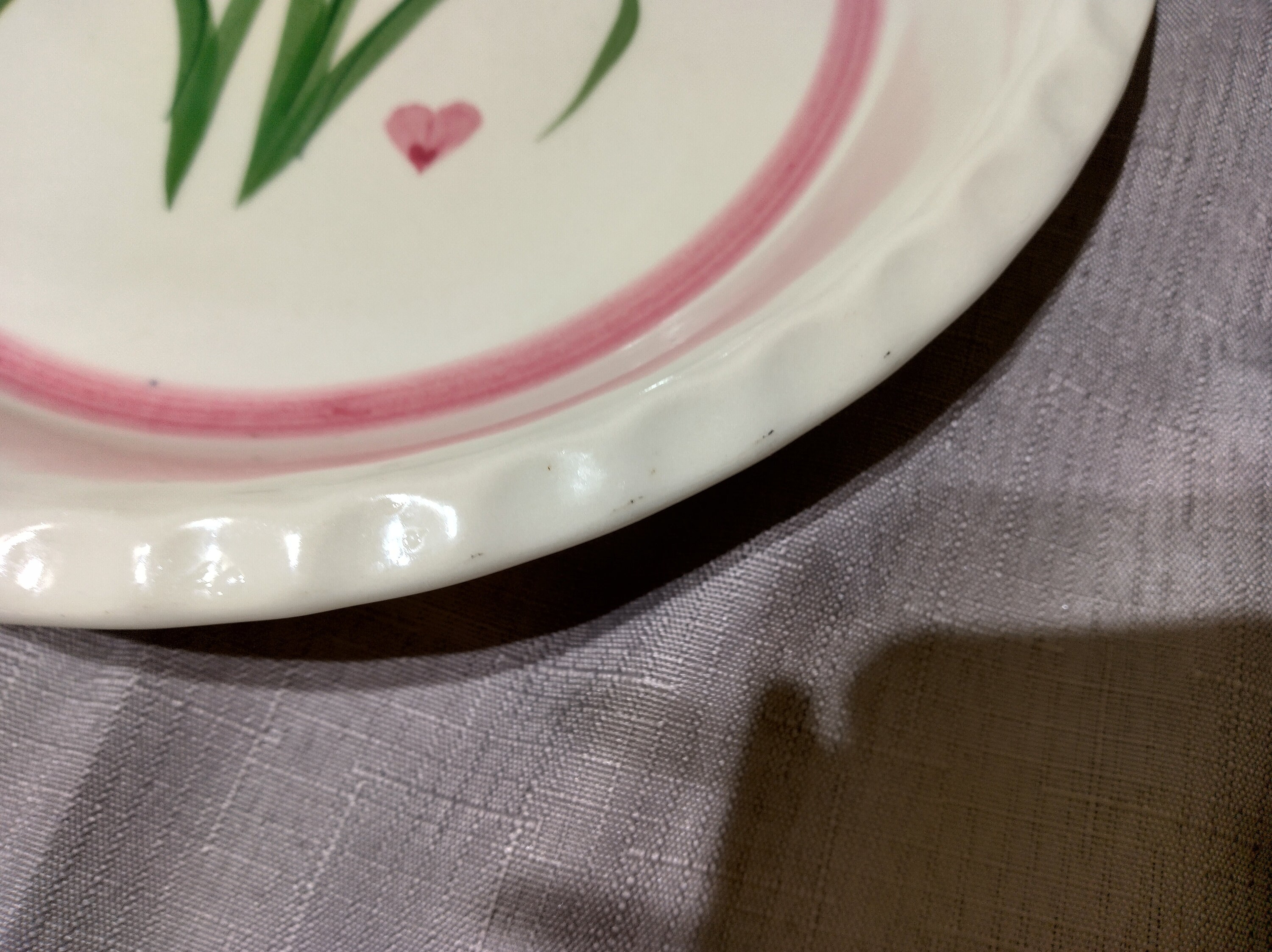 Floral Stoneware Glazed Hand Painted Pie Plate - Etsy