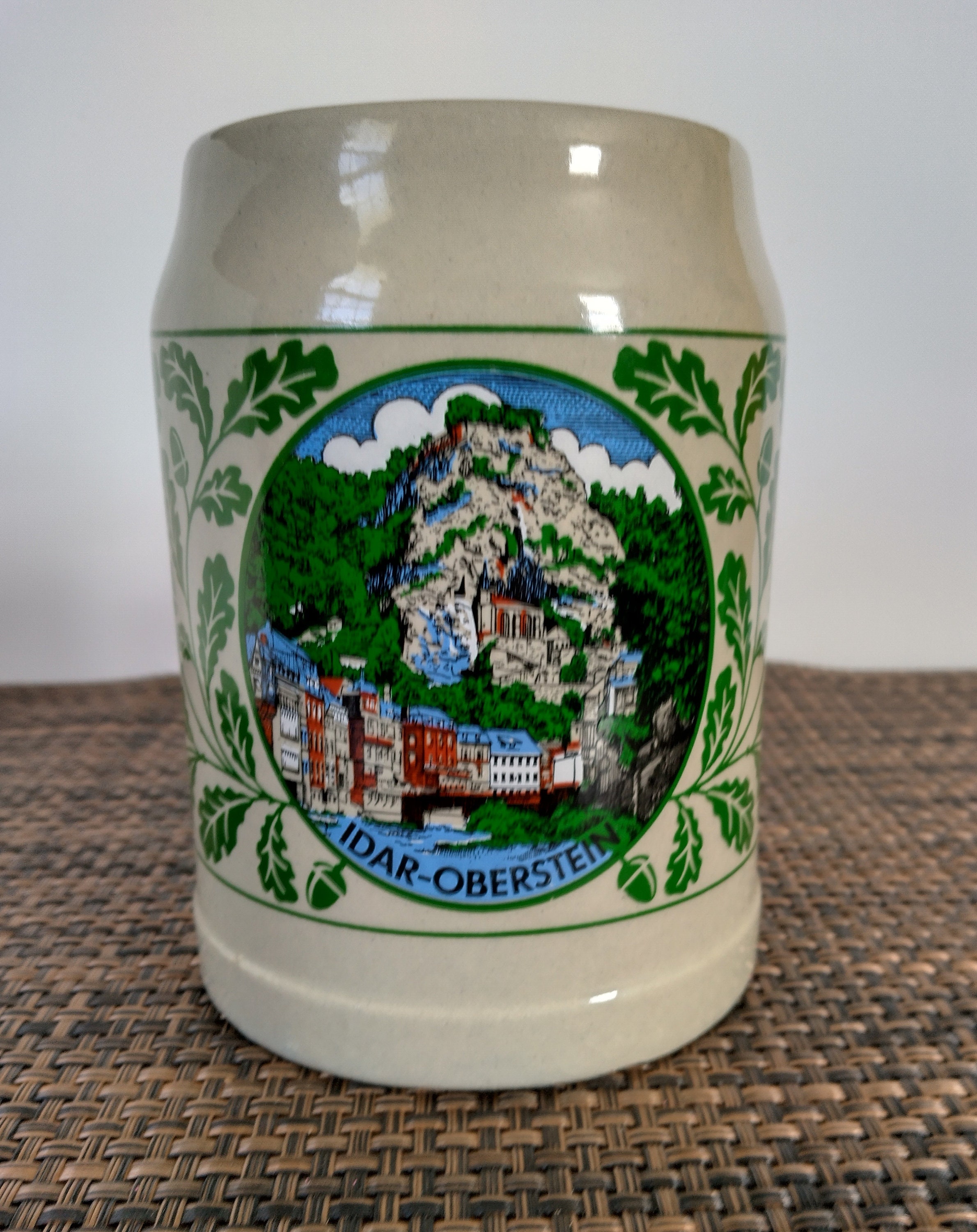 Vintage Gerz .5L Idar Oberstein West Germany Stoneware Beer Mug - Etsy
