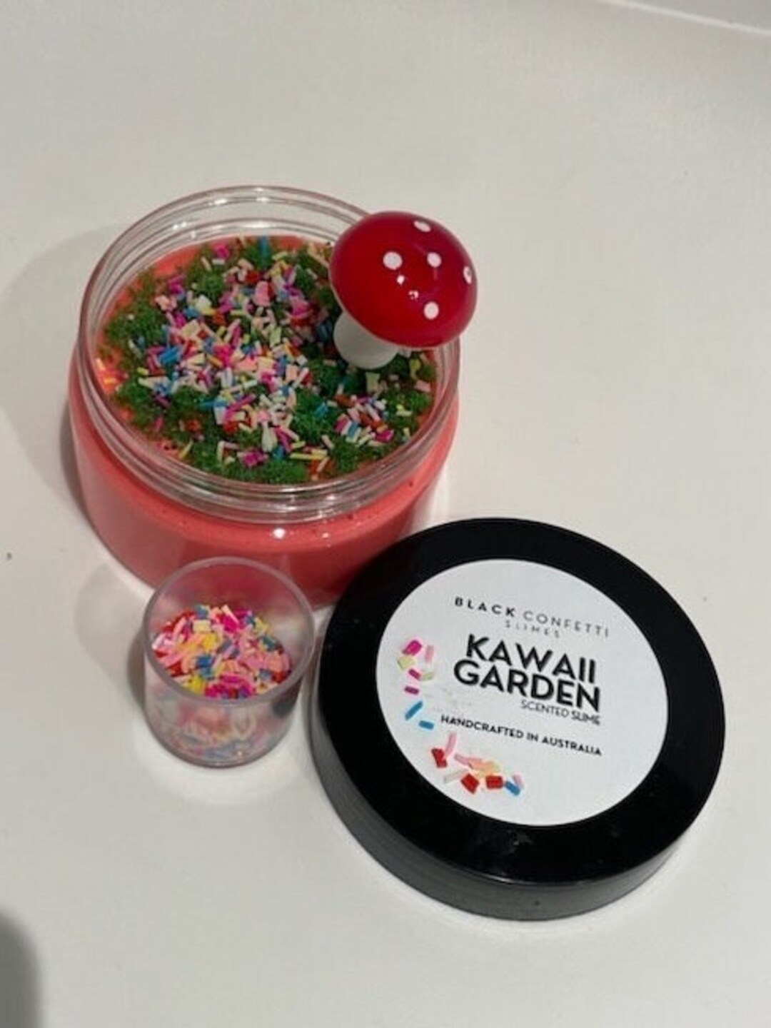 BUTTER SLIME, 'kawaii Garden', Sweet Bread Scented Slime, Stretchy ...