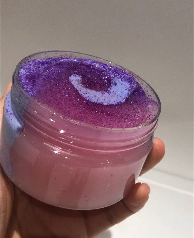 JELLY Slime & CLOUD CREME, 'lavender Haze' Slime, Fresh Lavender and ...