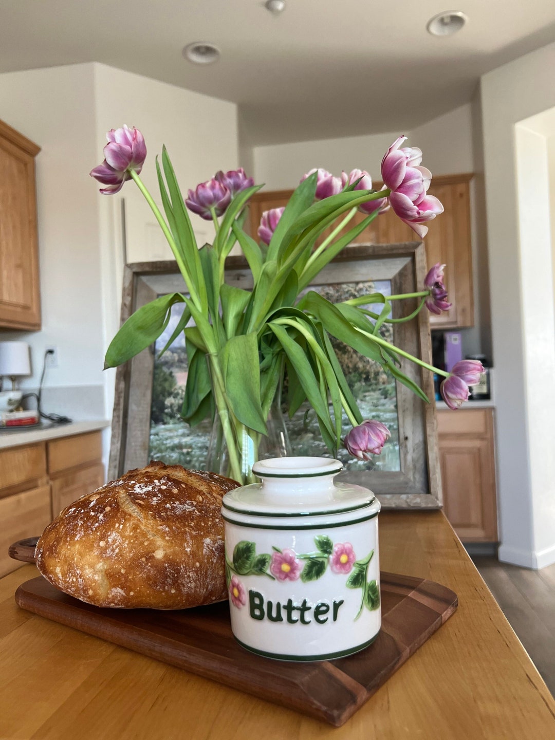 Vintage Floral Butter Bell French Butter Bell Vintage - Etsy