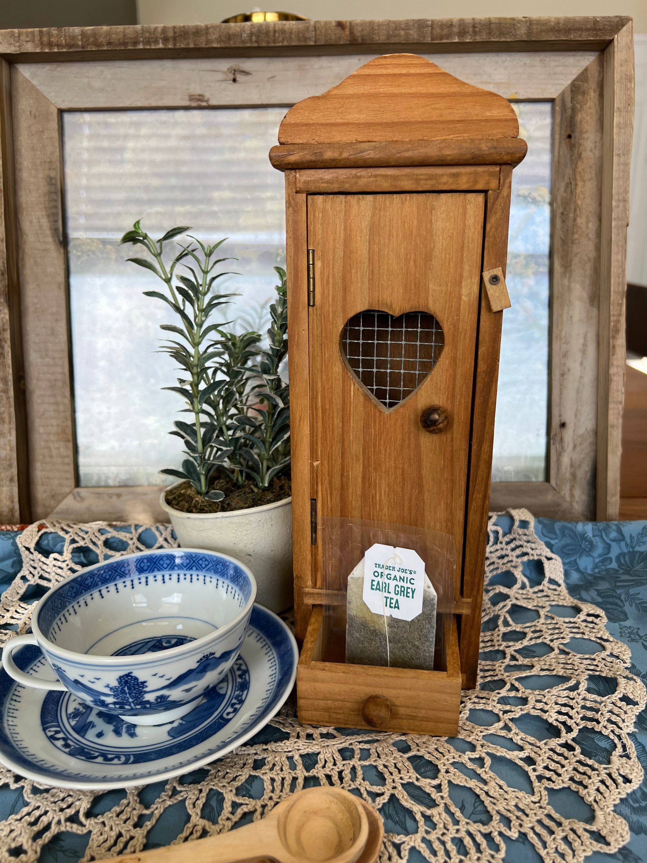 Vintage Small Wood outhouse Style Shelf With Door and Drawer Farmhouse ...