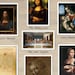 Stickers of Artist Leonardo Da Vinci Paintings - Waterproof Matte ...