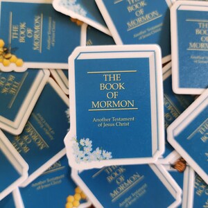 Book of Mormon BOM Sticker - LDS Christian Youth Primary Children ...