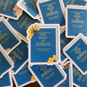 Book of Mormon BOM Sticker - LDS Christian Youth Primary Children ...