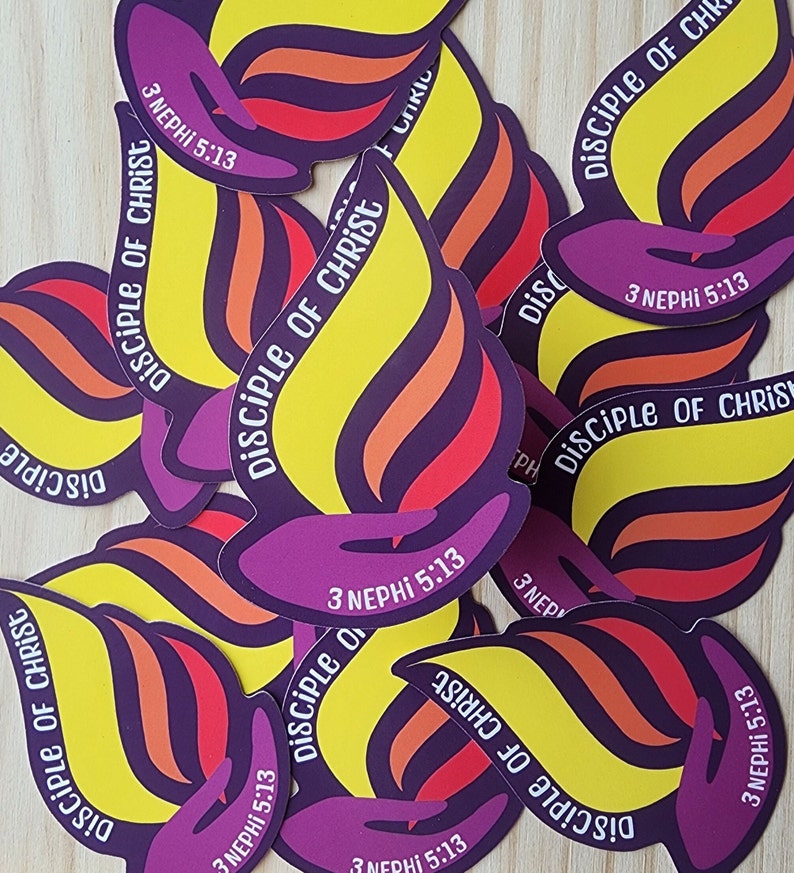 LDS Youth Theme 2024 Disciple of Jesus Christ 3 Nephi 5:13 Flame in ...