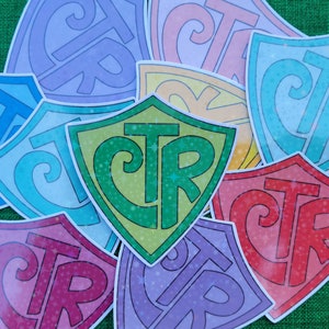 CTR Choose the Right Shield Sticker - LDS Christian Youth Primary ...