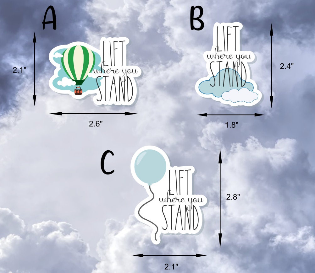 Lift Where You Stand Uplifting Religious LDS Christian Sticker Dieter F ... Lift Where You Stand Uplifting Religious LDS Christian Sticker Dieter F ...