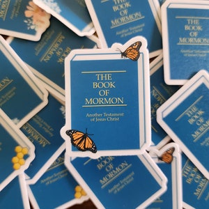 Book of Mormon BOM Sticker - LDS Christian Youth Primary Children ...