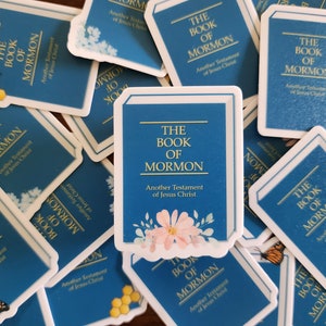 Book of Mormon BOM Sticker - LDS Christian Youth Primary Children ...