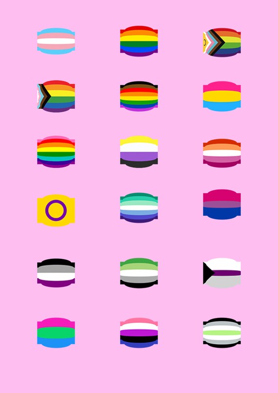 Pride Flags Twitch Emotes Discord Emotes 18 FLAGS - Etsy UK