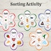 Five Senses Sorting Activity & Matching Game, 5 Senses Busy Book ...