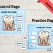 Dental Health Printable Activity for Kids, Preschool Busy Book ...