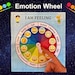 Kids Emotions & Feelings. Emotion Wheel, Emotion Flashcards, Feeling ...