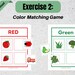 Color Learning Activities for Kids, Printable, Color Flashcards, Color ...