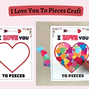 Valentine's Day Activities for Kids, Printable, Valentine Card ...