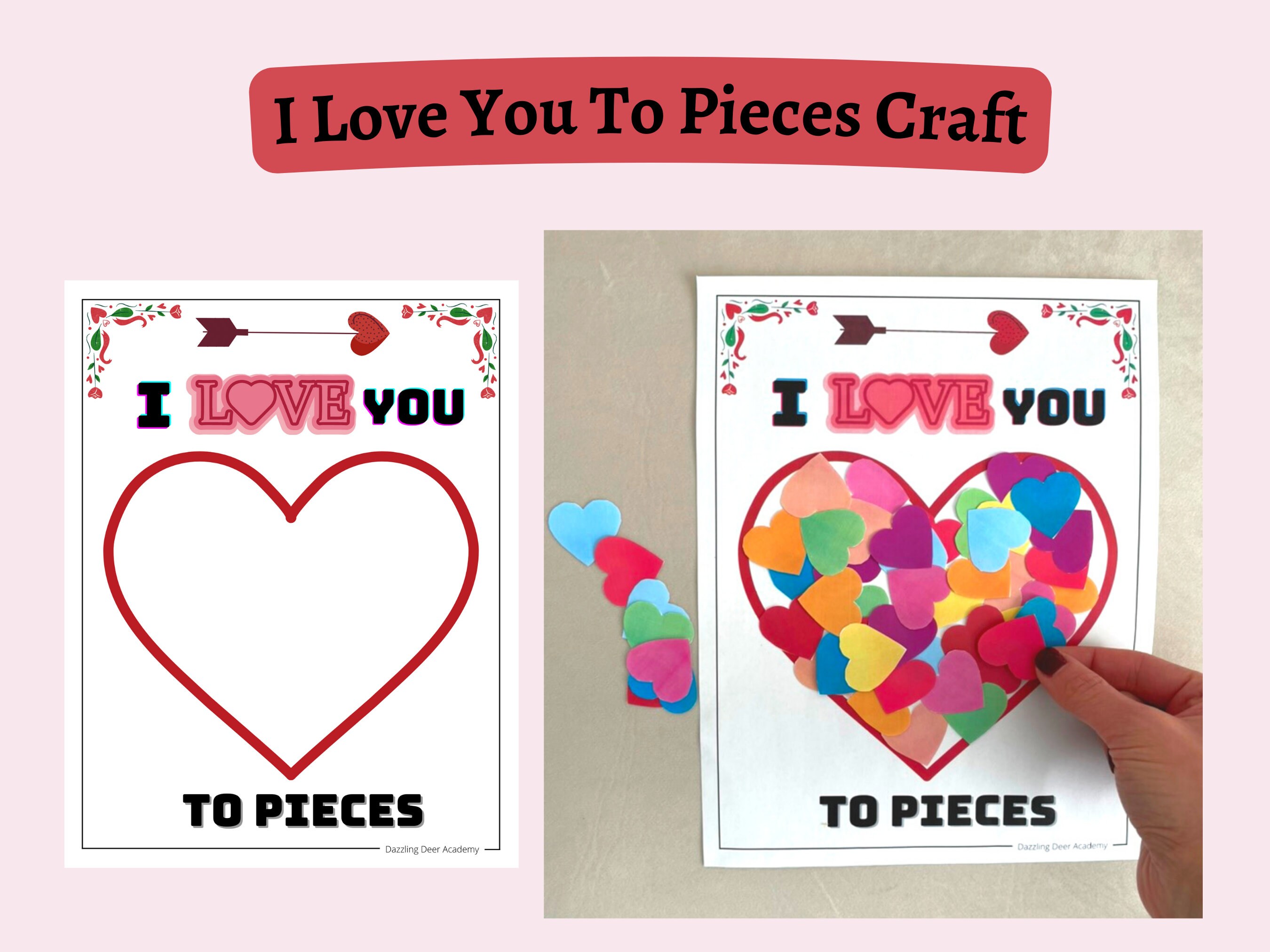 Valentine's Day Activities for Kids, Printable, Valentine Card ...