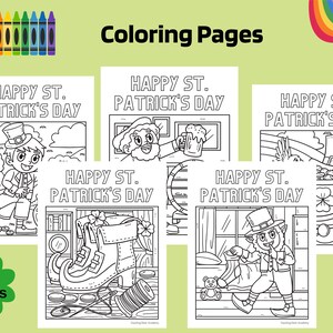 St. Patrick's Day Printable Activities for Kids, Preschool Printable ...