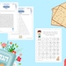 Printable Passover Activity Book for Kids, Pesach Activity Pages, Maze ...
