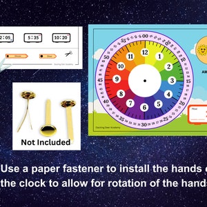 Learn to Tell Time Printable Activity, Telling Time Worksheet ...