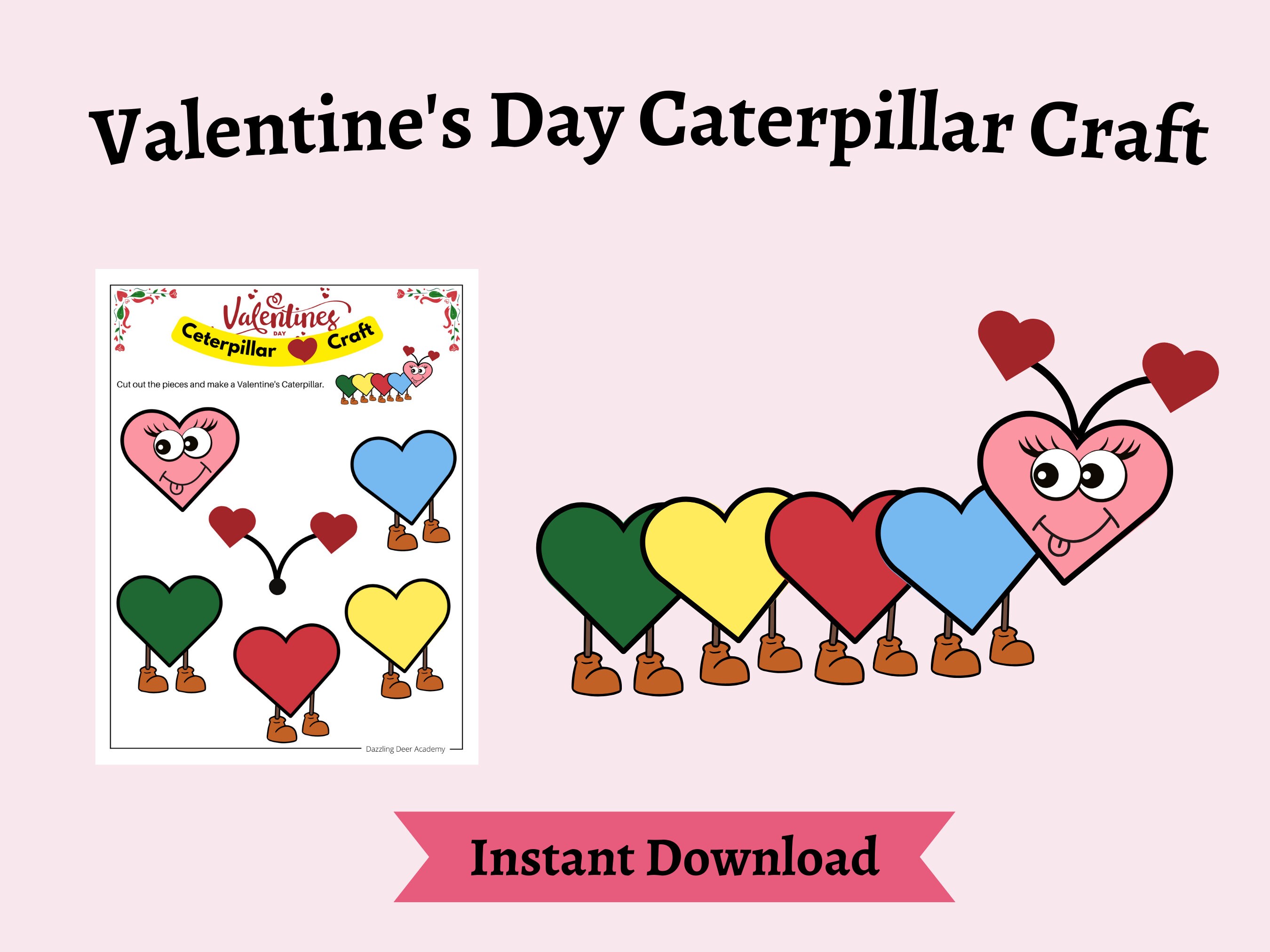 Valentine's Day Activities for Kids, Printable, Valentine Card ...