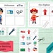 42 Occupation / Job Flashcards & 12 Community Helper Matching by ...
