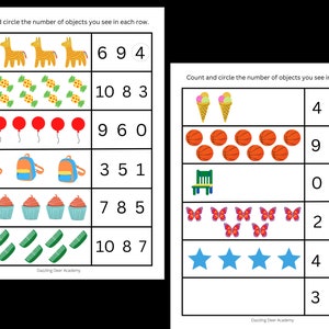 Preschool Number Tracing & Worksheets 0-10, 7 Exercises, Learning How ...