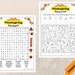 Thanksgiving Activity Pack & Game Bundle for Kids Thanksgiving Turkey ...