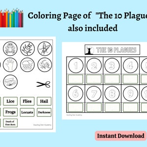 Printable Passover Activity Book for Kids, Pesach Activity Pages, Maze ...
