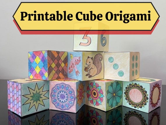 Paper Cube Craft