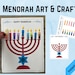 Hanukkah Activity Pack & Game Bundle for Kids Menorah Art and Craft ...