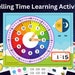 Learn to Tell Time Printable Activity, Telling Time Worksheet ...
