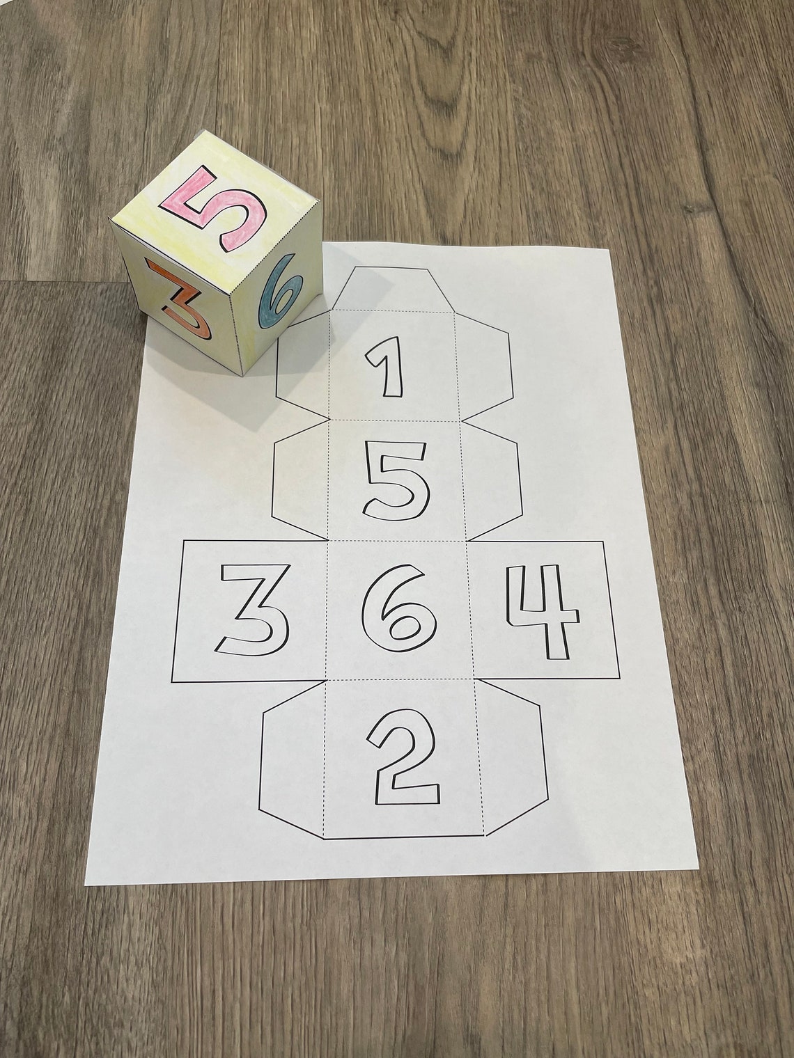 Printable Origami; Cubes, 8 Different Pattern Pages, Paper Crafts Kids ...