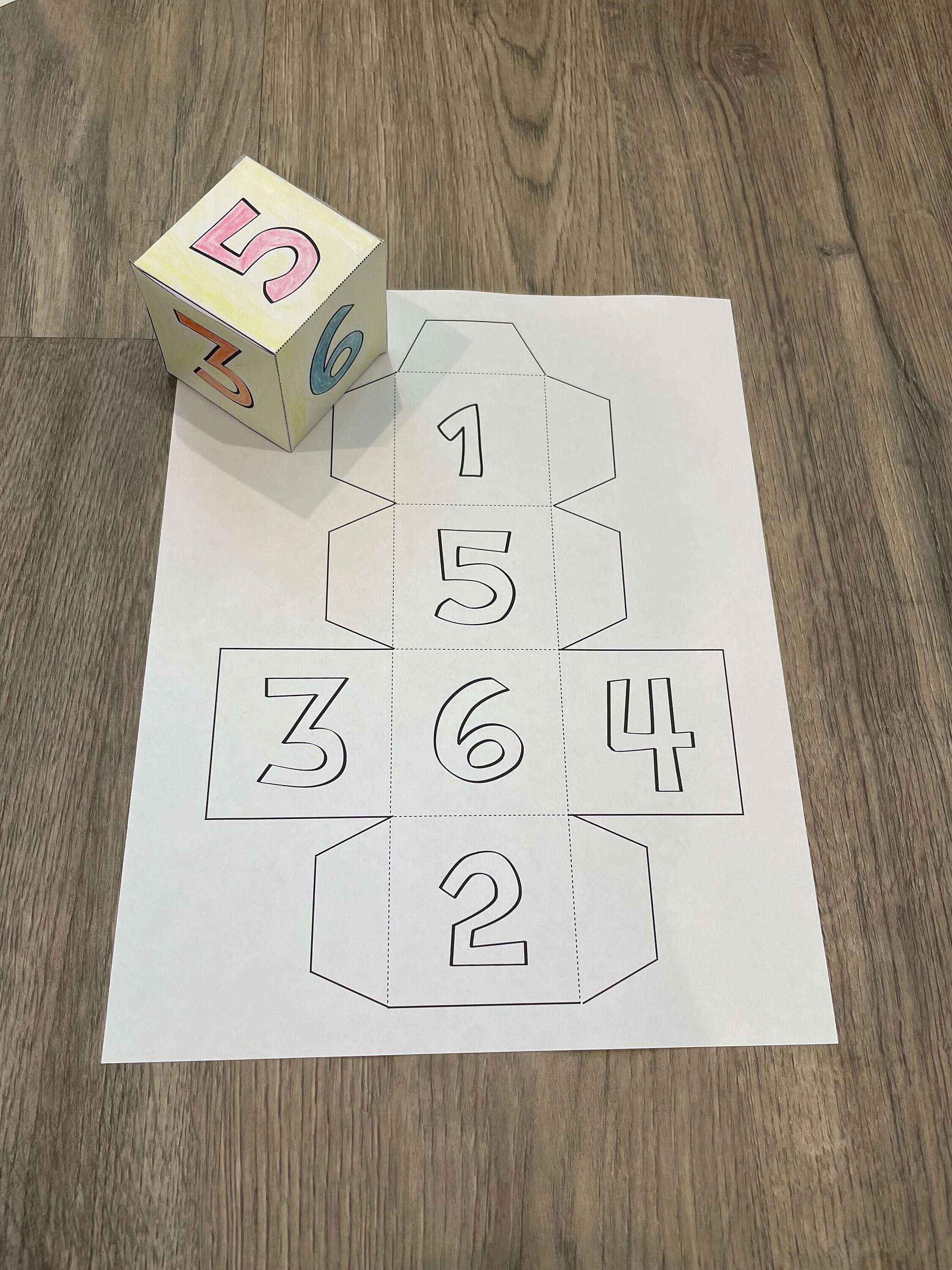 Printable Origami; Cubes, 8 Different Pattern Pages, Paper Crafts Kids ...