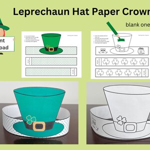St. Patrick's Day Printable Activities for Kids, Preschool Printable ...