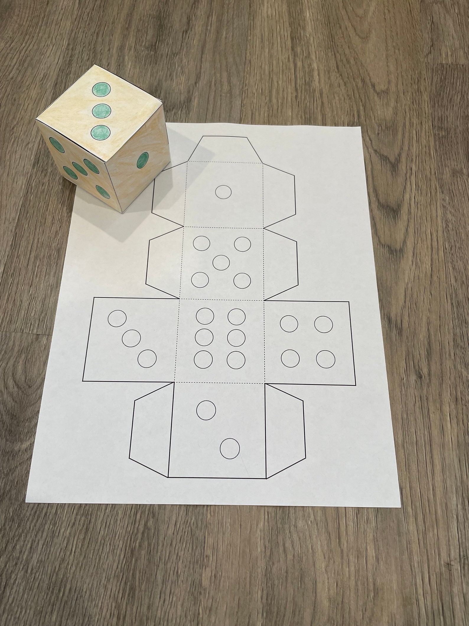 Printable Origami; Cubes, 8 Different Pattern Pages, Paper Crafts Kids ...