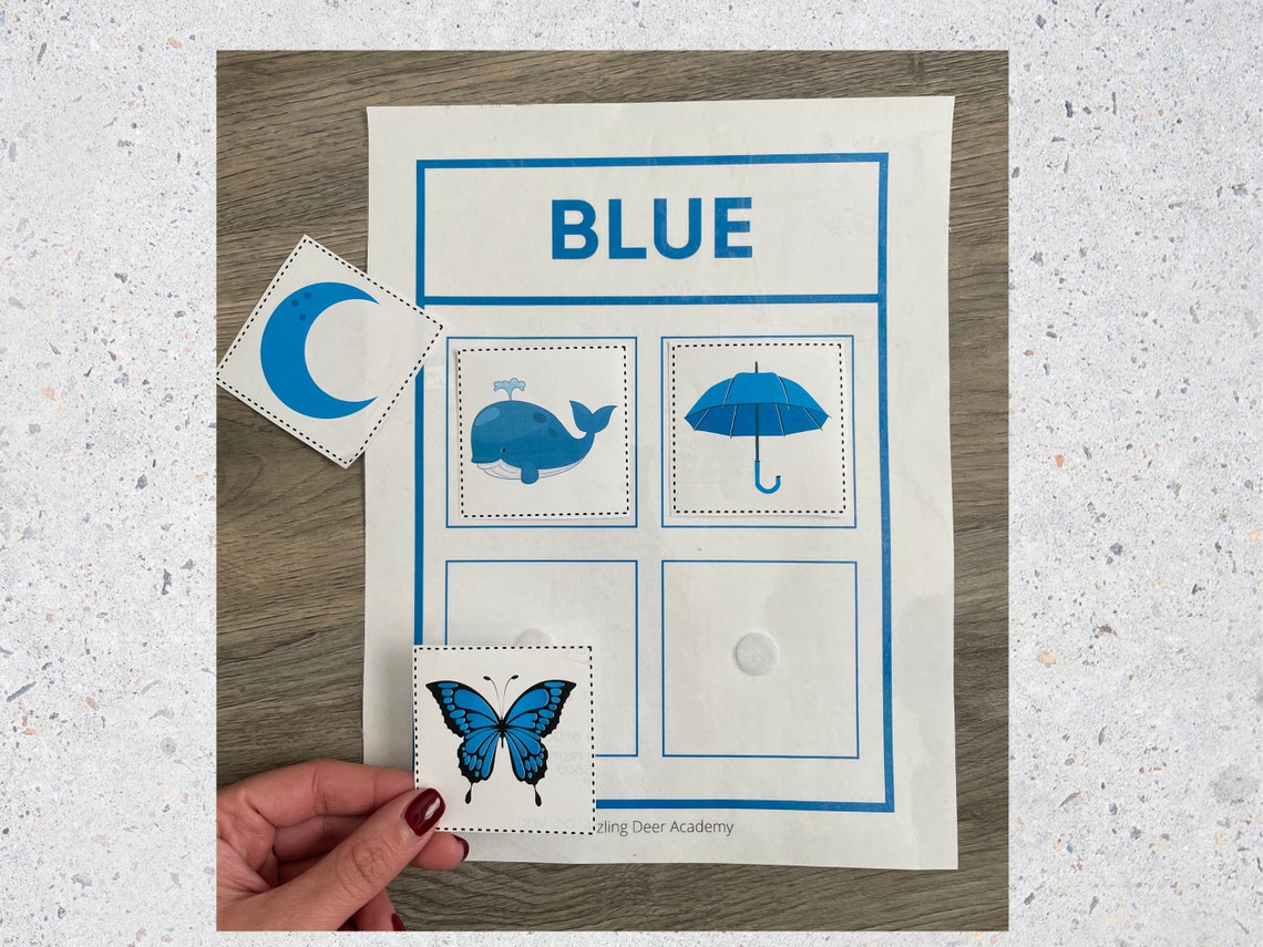 Color Learning Activities for Kids, Printable, Color Flashcards, Color ...