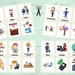 42 Occupation / Job Flashcards & 12 Community Helper Matching by ...