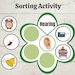 Five Senses Sorting Activity & Matching Game, 5 Senses Busy Book ...