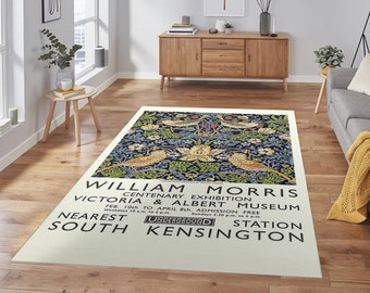 Strawberry Thief Rug - Etsy