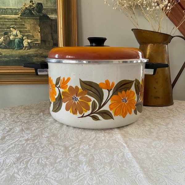 Enamelware Stock Pot - Etsy