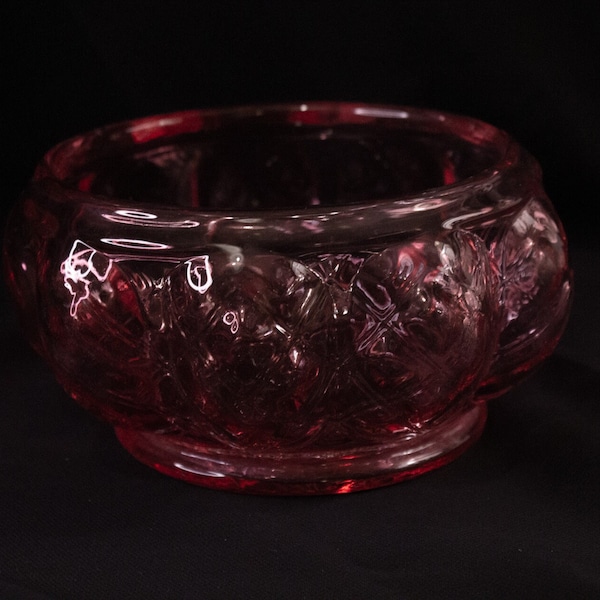 Fenton Cranberry Glass - Etsy