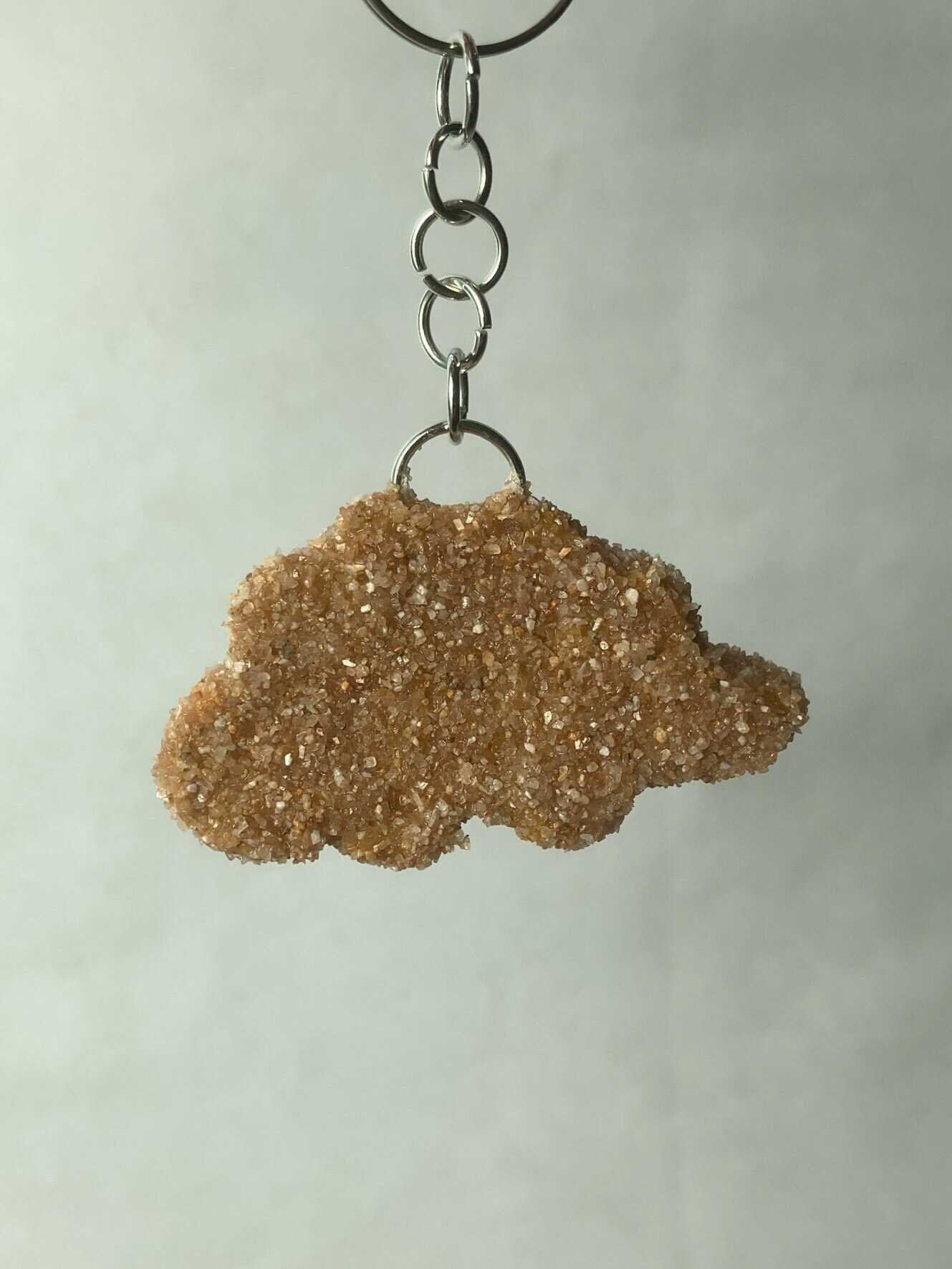 Dino Nugget Keychain Chicken Nugget Keychain - Etsy