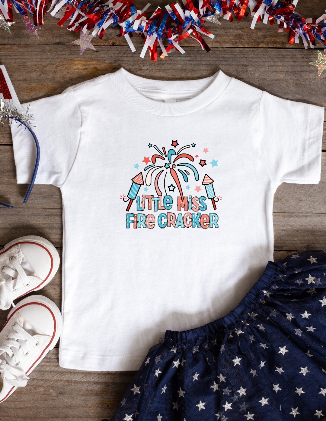 Little Miss Firecracker - Etsy